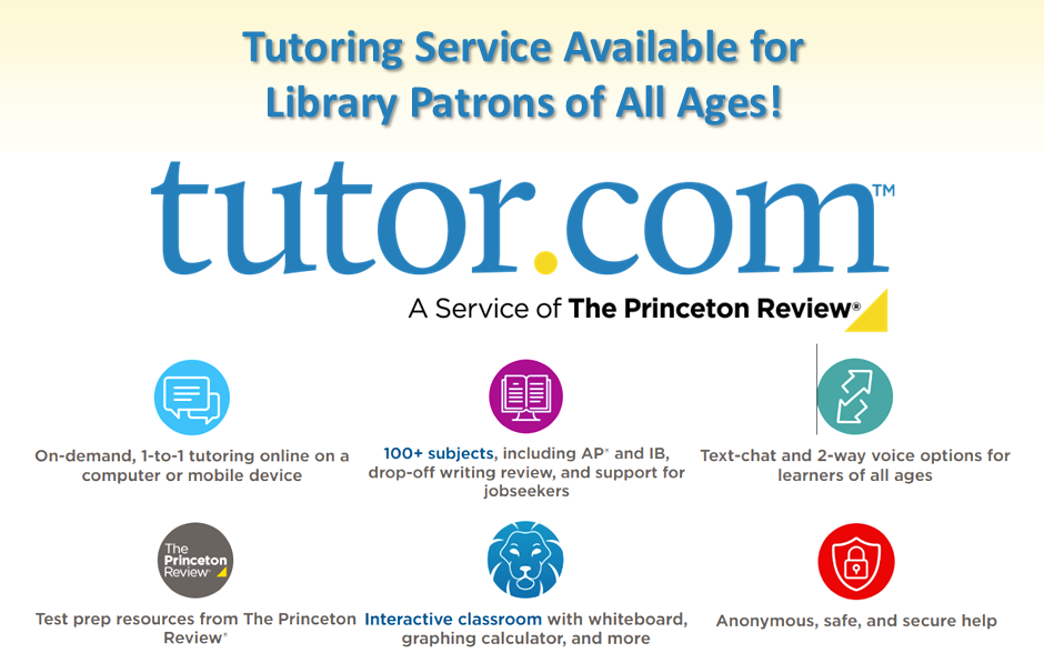 Tuxedo Park Library | Tutor.com - Tuxedo Park Library